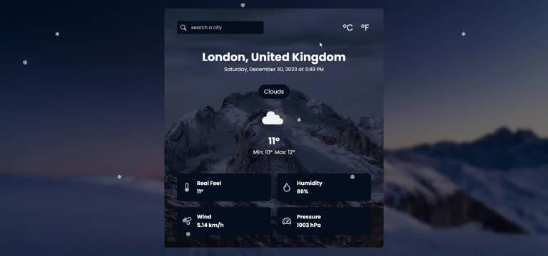 Weather Forecast: A JavaScript application using OpenWeather API ... Weather Forecast: A JavaScript application using OpenWeather API ...