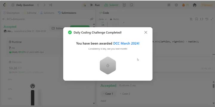 Akshay Dange on LinkedIn: #leetcode #marchchallenge #coding #problemsolving Akshay Dange on LinkedIn: #leetcode #marchchallenge #coding #problemsolving
