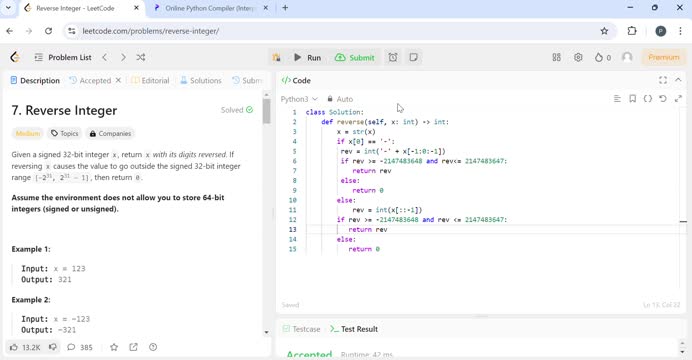 Praveen Meda on LinkedIn: #leetcode #python #coding #problemsolving # ... Praveen Meda on LinkedIn: #leetcode #python #coding #problemsolving # ...
