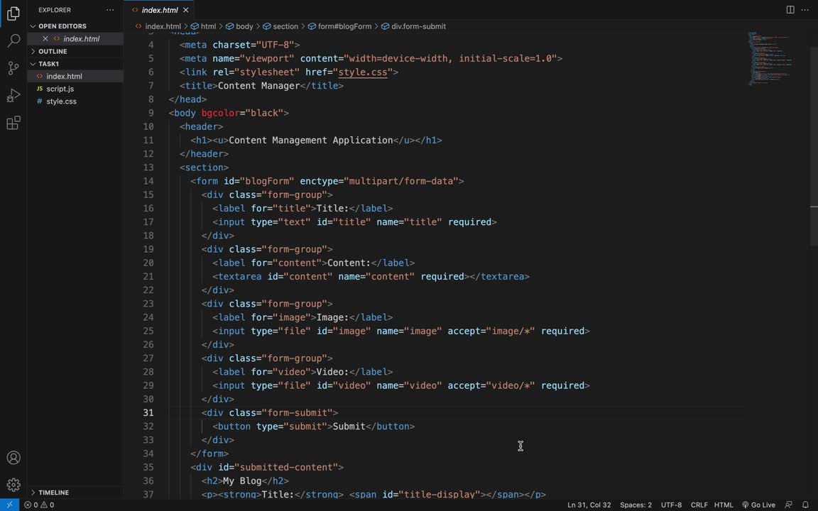 Amit kumar on LinkedIn: #bharatintern #fullstackdeveloper Amit kumar on LinkedIn: #bharatintern #fullstackdeveloper