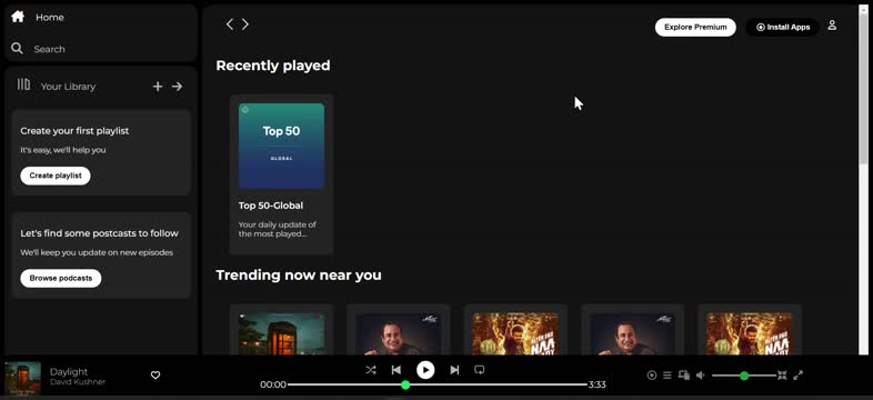 Finished a responsive Spotify clone with HTML and CSS | Himanshi Khare ... Finished a responsive Spotify clone with HTML and CSS | Himanshi Khare ...