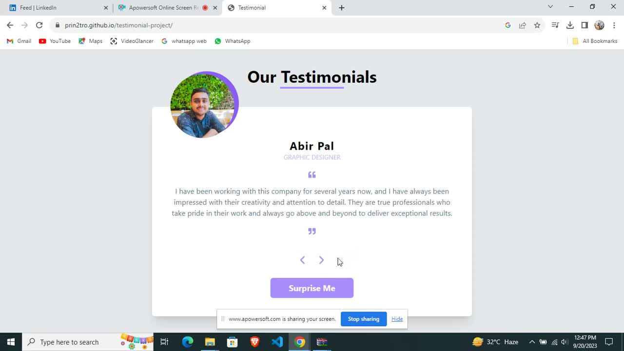 Akshay Pandey on LinkedIn: 📌 Created fully responsive Our Testimonials ... Akshay Pandey on LinkedIn: 📌 Created fully responsive Our Testimonials ...