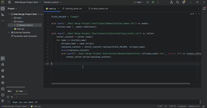 Ashish Bamniya on LinkedIn: #100daysofcode #python #mailmergingproject ... Ashish Bamniya on LinkedIn: #100daysofcode #python #mailmergingproject ...