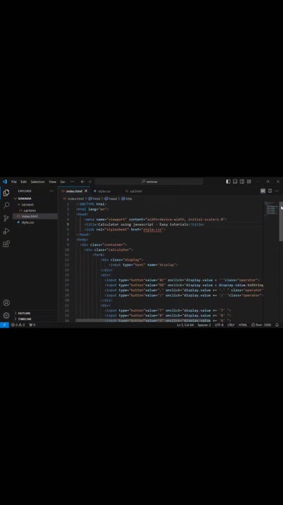 Pallavi Narwade on LinkedIn: #html #coding #calculatorproject #interpe Pallavi Narwade on LinkedIn: #html #coding #calculatorproject #interpe