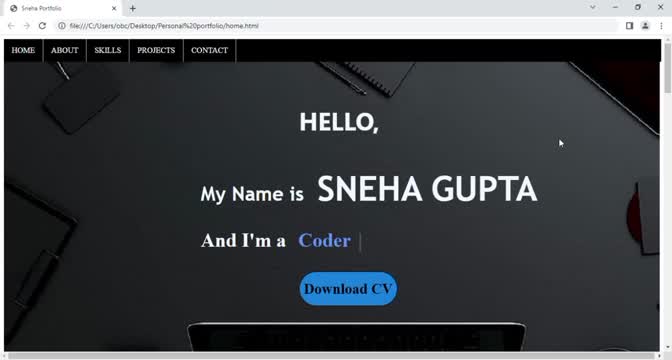 Sneha Gupta on LinkedIn: #task1 #bharatintern #internship #webdevelopment Sneha Gupta on LinkedIn: #task1 #bharatintern #internship #webdevelopment