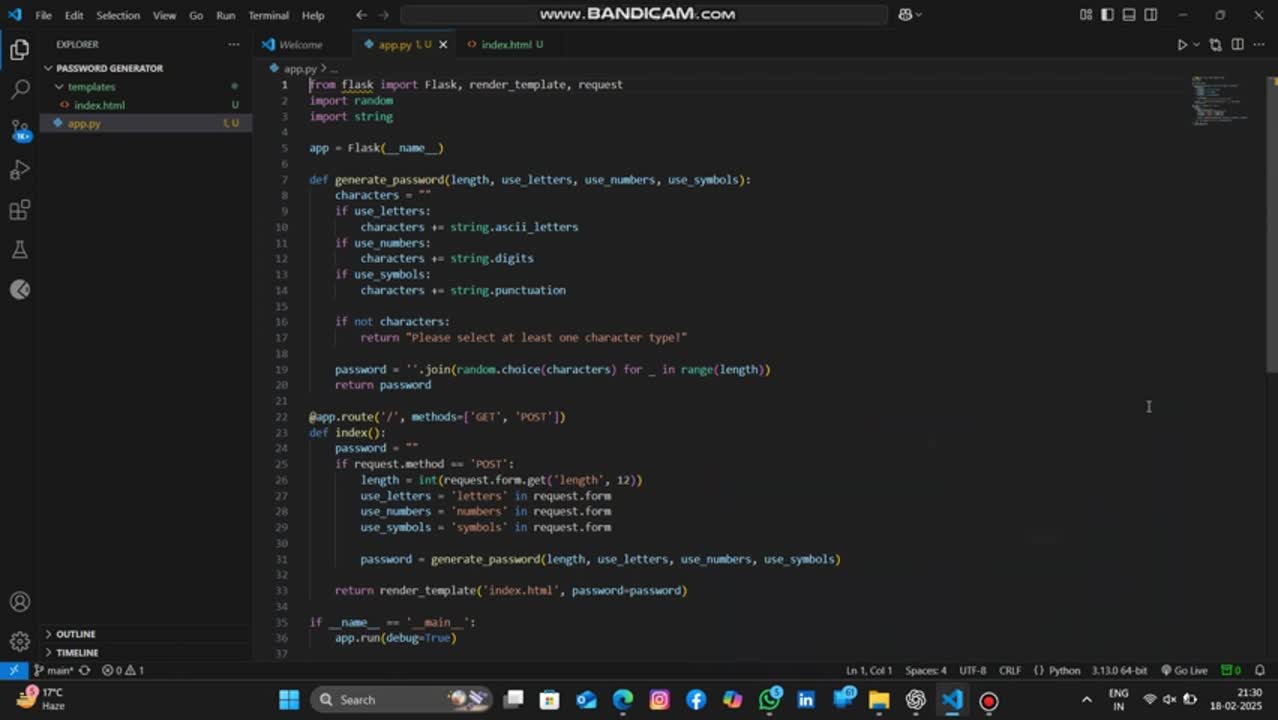 #python #passwordgenerator #techinnovation #optifyx #programming ... #python #passwordgenerator #techinnovation #optifyx #programming ...