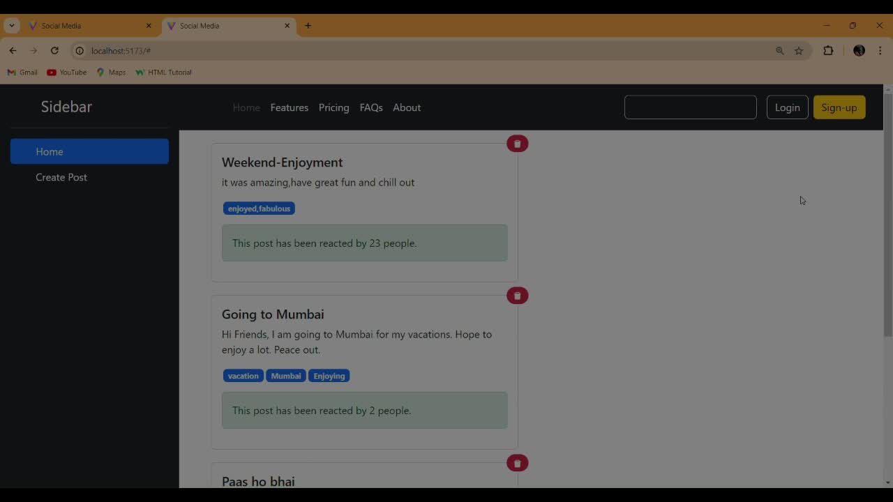 #reactjs #socialmedia #reactproject #webdevelopment #techenthusiast ... #reactjs #socialmedia #reactproject #webdevelopment #techenthusiast ...