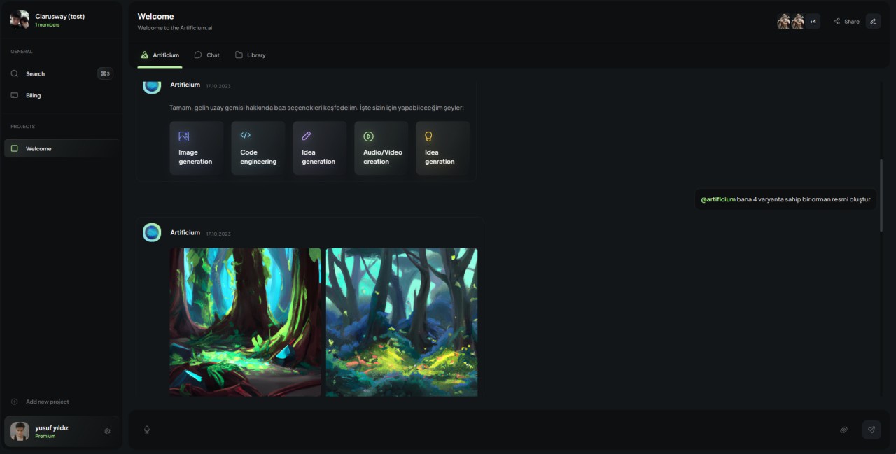 Yusuf Yıldız on LinkedIn: #artificium #ai #react #tailwindcss #node Yusuf Yıldız on LinkedIn: #artificium #ai #react #tailwindcss #node
