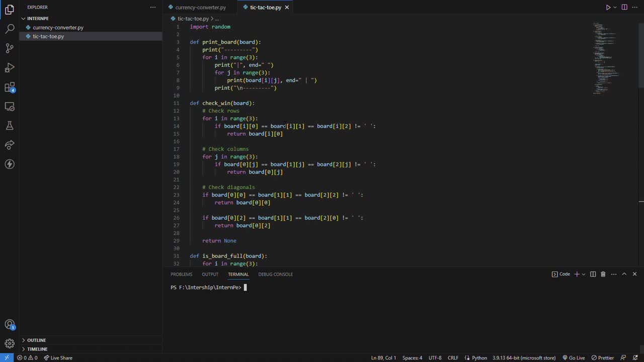 Sakshi Narkhede on LinkedIn: #internpe #pythonprogramming #python # ... Sakshi Narkhede on LinkedIn: #internpe #pythonprogramming #python # ...