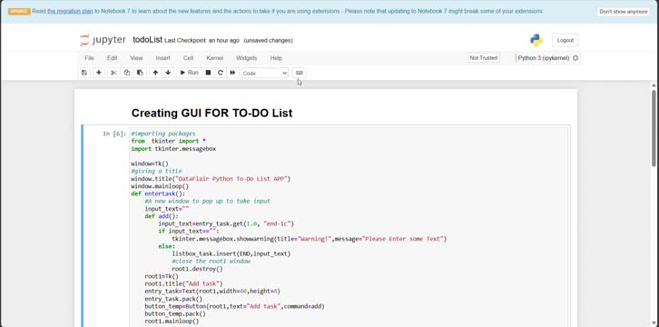 completed 3 task 'To do list' CodSoft | Yash Gadodia completed 3 task 'To do list' CodSoft | Yash Gadodia