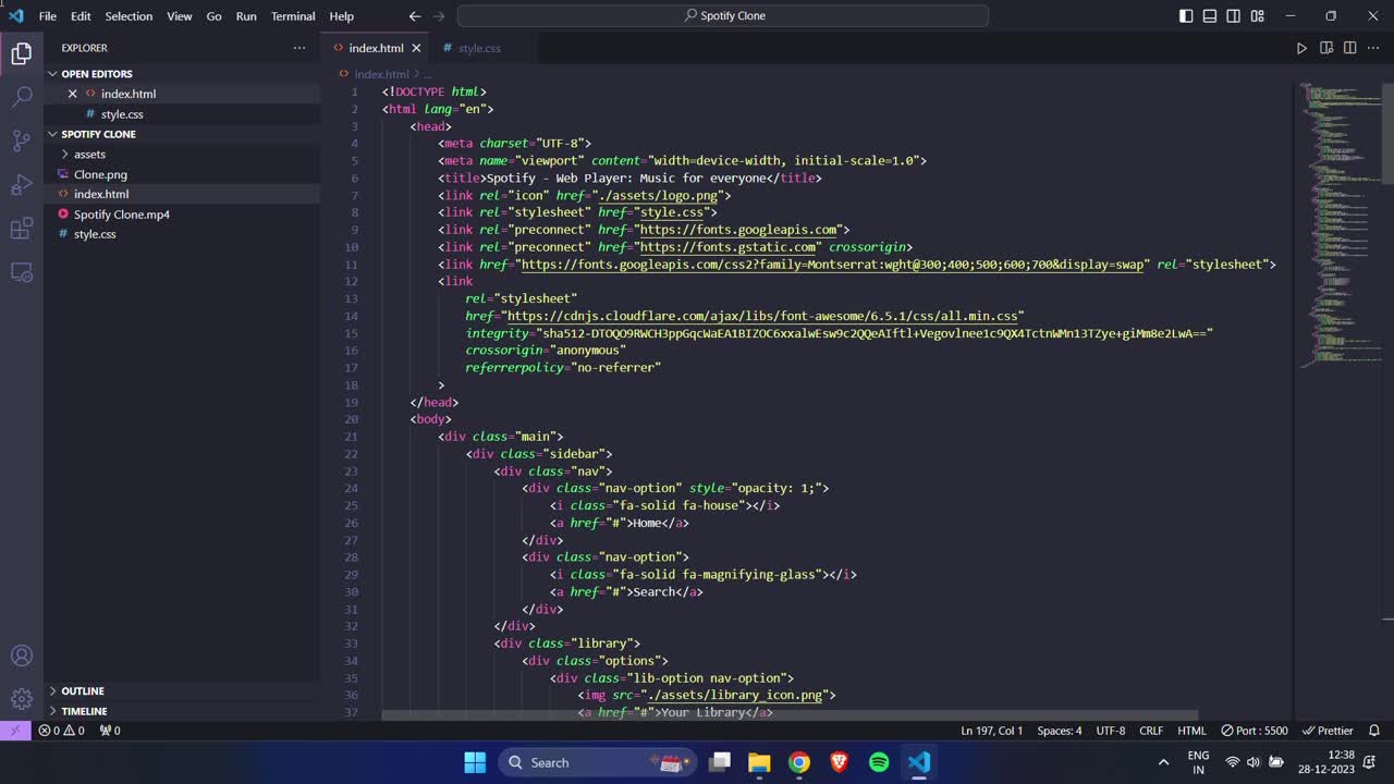 #webdevelopment #html #css #spotifyclone #codingjourney | Abhijeet Chattar #webdevelopment #html #css #spotifyclone #codingjourney | Abhijeet Chattar