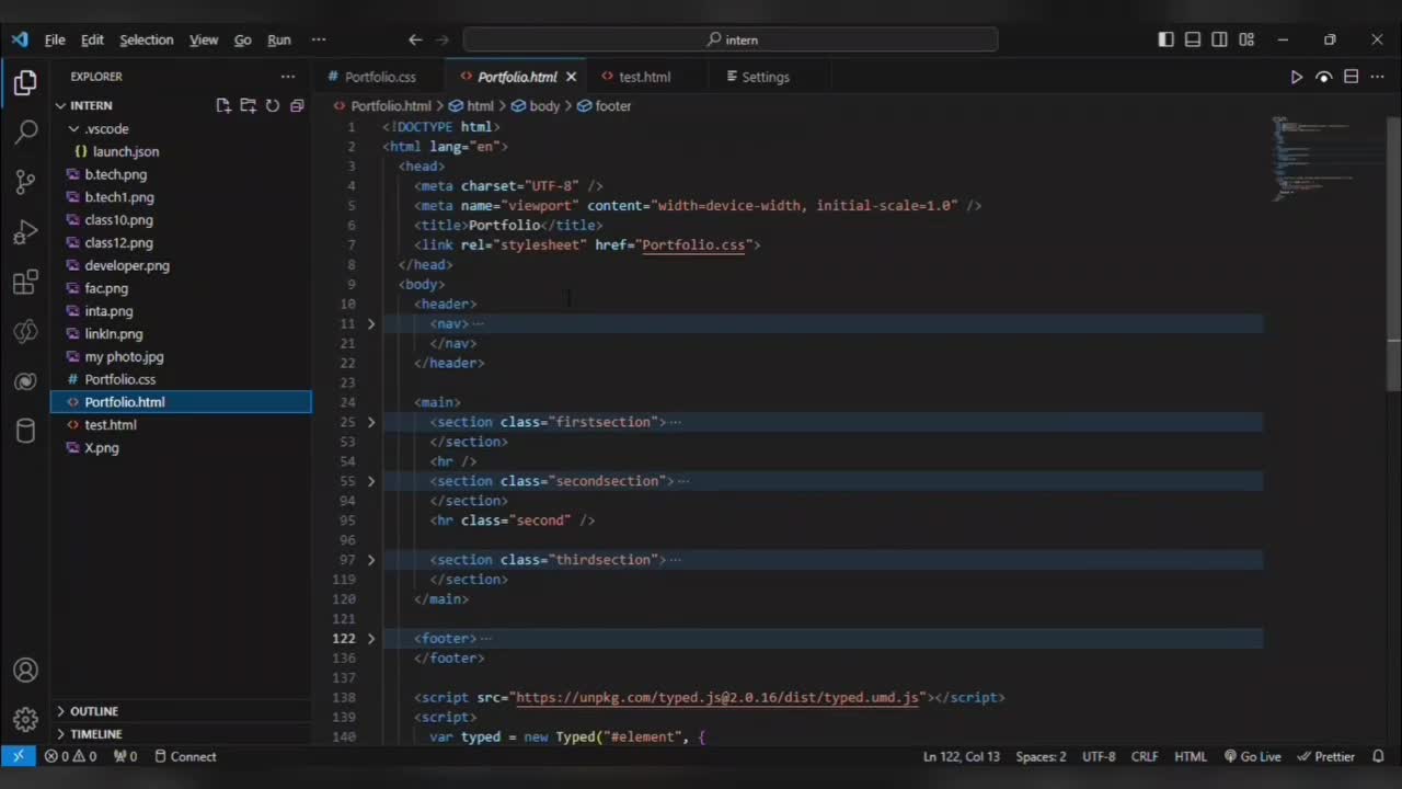 Prajwal Bharambe on LinkedIn: #html #css #javascript Prajwal Bharambe on LinkedIn: #html #css #javascript
