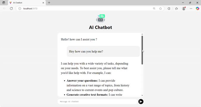 #react #ai #chatbot #webdevelopment #mern #fullstack #frontend #chatgpt ... #react #ai #chatbot #webdevelopment #mern #fullstack #frontend #chatgpt ...