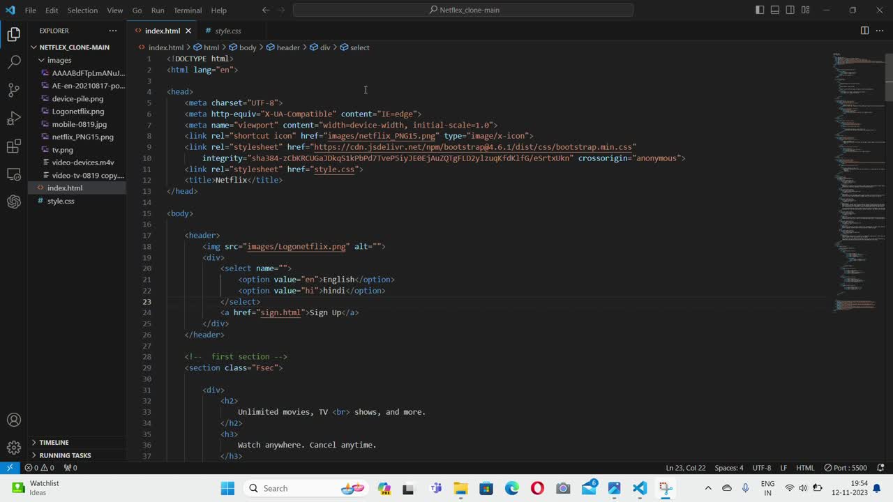 Hariom Yadav on LinkedIn: #task2 #html #css #bharatintern Hariom Yadav on LinkedIn: #task2 #html #css #bharatintern