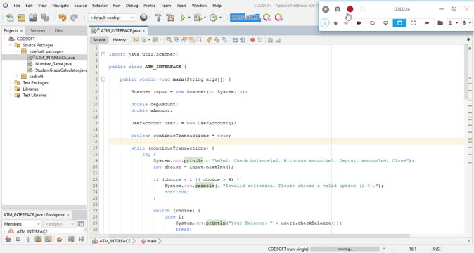#javaprogramming #codsoft #javaprogrammer #internship | Razaullah Hussain #javaprogramming #codsoft #javaprogrammer #internship | Razaullah Hussain