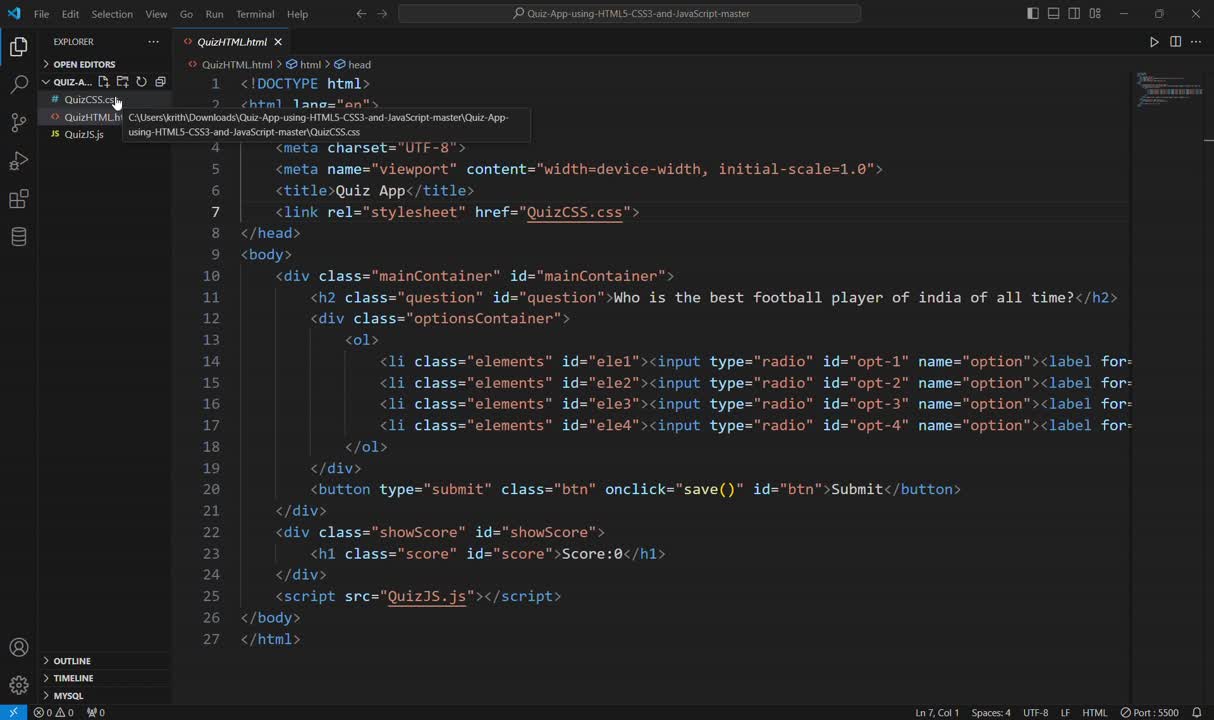 Krithik M on LinkedIn: #html #css #javascript #webdevelopment #internpe ... Krithik M on LinkedIn: #html #css #javascript #webdevelopment #internpe ...