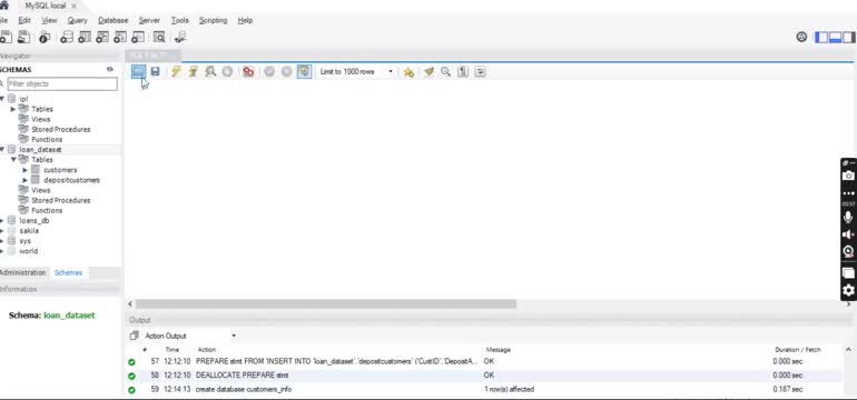 How to create a database in MySQL Workbench | Saptati Bagal posted on ... How to create a database in MySQL Workbench | Saptati Bagal posted on ...