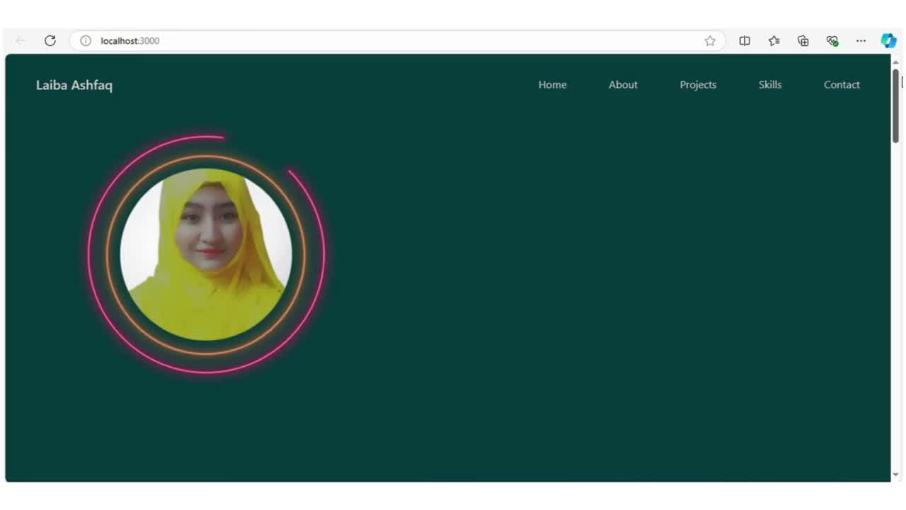 Laiba Ashfaq Ahmed on LinkedIn: #portfolio #website #nextjs #tailwaindcss Laiba Ashfaq Ahmed on LinkedIn: #portfolio #website #nextjs #tailwaindcss