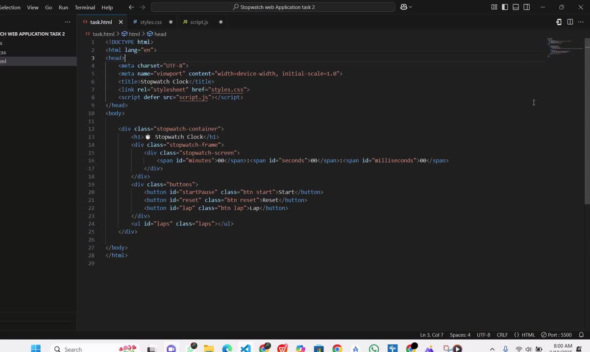 #webdevelopment #javascript #stopwatch #frontenddevelopment #coding ... #webdevelopment #javascript #stopwatch #frontenddevelopment #coding ...