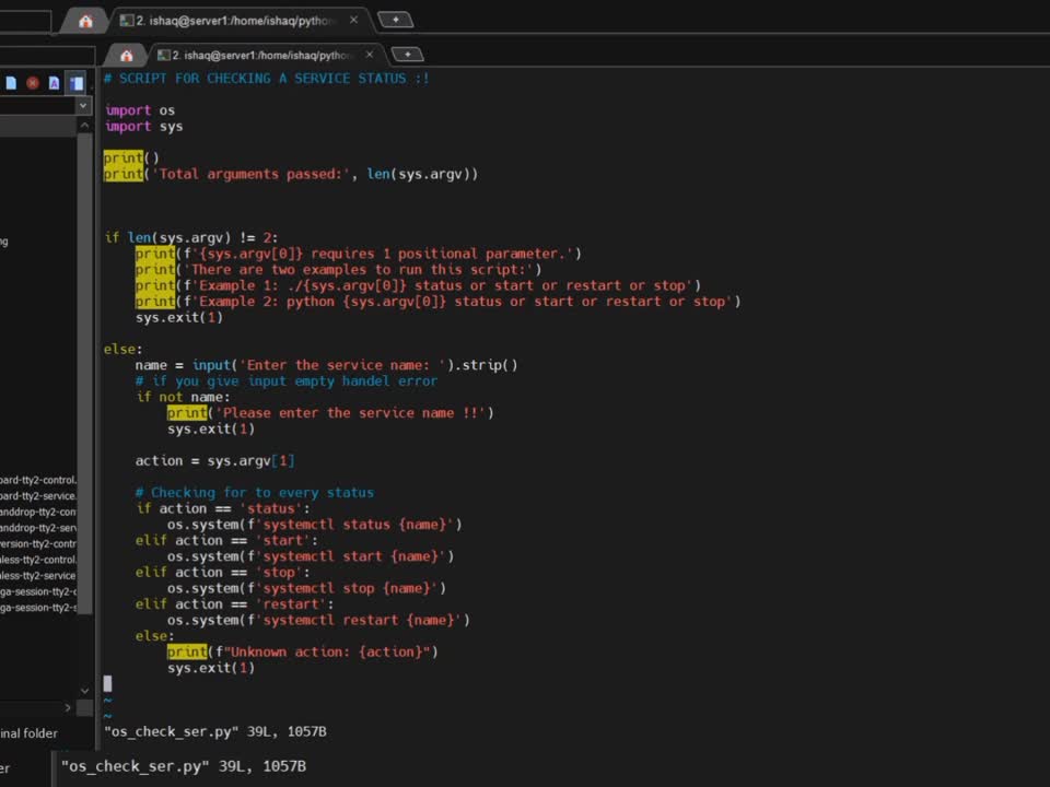 MUHAMMAD ISHAQ on LinkedIn: #abdealidodiya #python #automation #devops ... MUHAMMAD ISHAQ on LinkedIn: #abdealidodiya #python #automation #devops ...