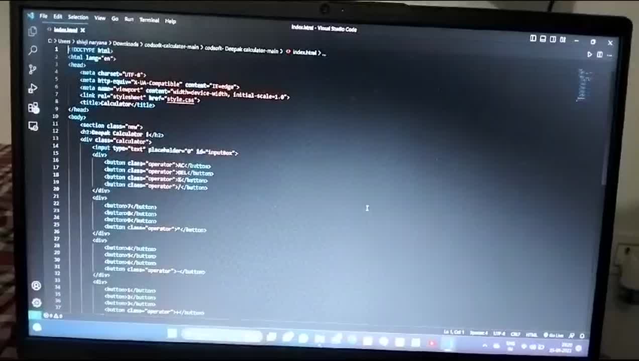 Deepak Kumar on LinkedIn: #codsoft #codsoftinternship #webdevelopment Deepak Kumar on LinkedIn: #codsoft #codsoftinternship #webdevelopment