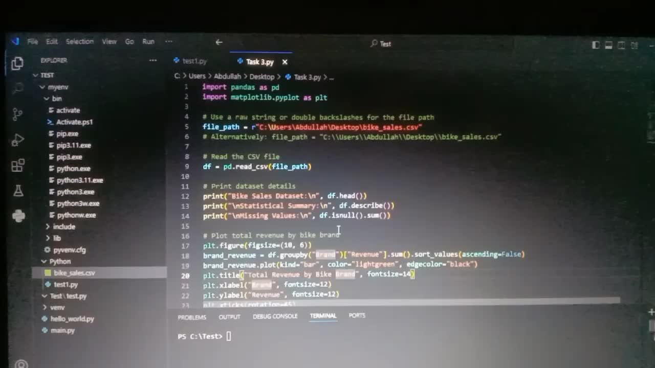 Data analysis and visualization task at DEN | Taha Javed posted on the ... Data analysis and visualization task at DEN | Taha Javed posted on the ...
