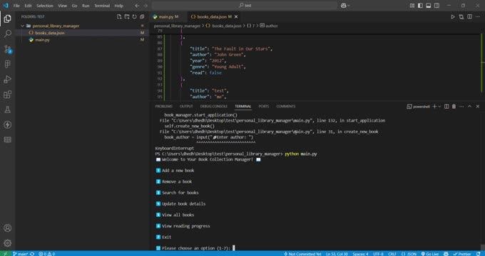 #python #ramadancodingchallenge #librarymanager #oop #learning # ... #python #ramadancodingchallenge #librarymanager #oop #learning # ...