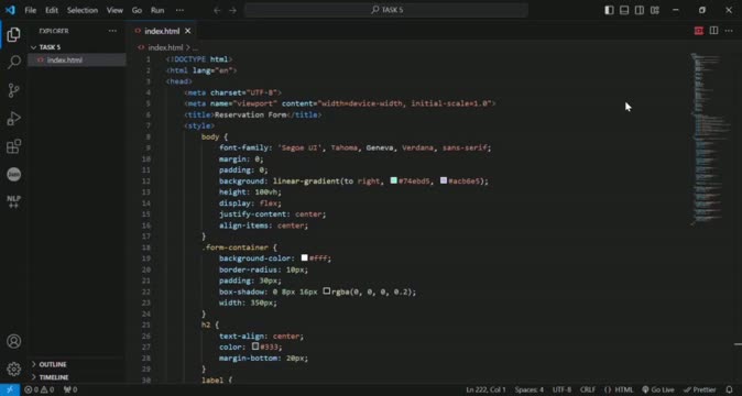 Nimra Adrees on LinkedIn: #frontenddevelopment #formvalidation # ... Nimra Adrees on LinkedIn: #frontenddevelopment #formvalidation # ...