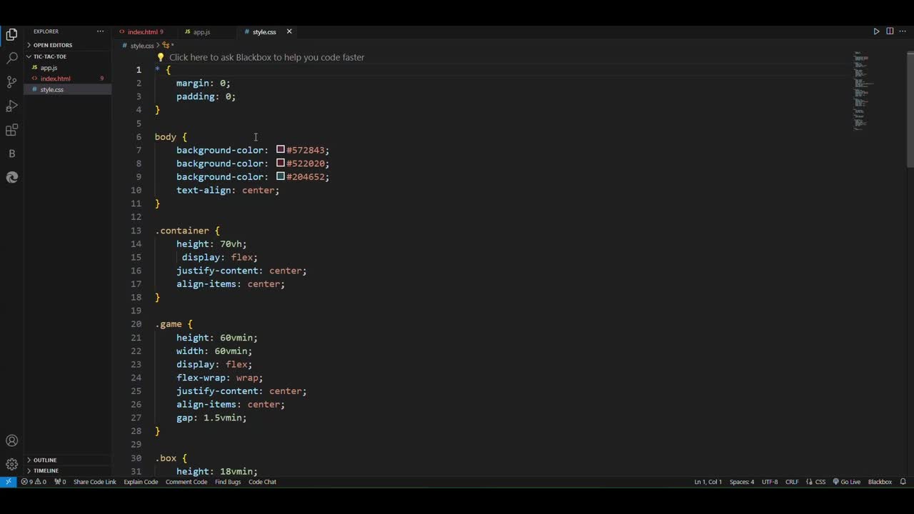 Tirthrajsinh Gohil on LinkedIn: #javascript #css #html #tictactoe # ... Tirthrajsinh Gohil on LinkedIn: #javascript #css #html #tictactoe # ...
