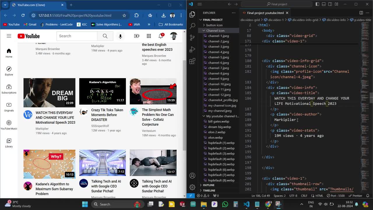 THIRUMALAIVASAN N on LinkedIn: #webdevelopment #html #css #youtubeclone ... THIRUMALAIVASAN N on LinkedIn: #webdevelopment #html #css #youtubeclone ...