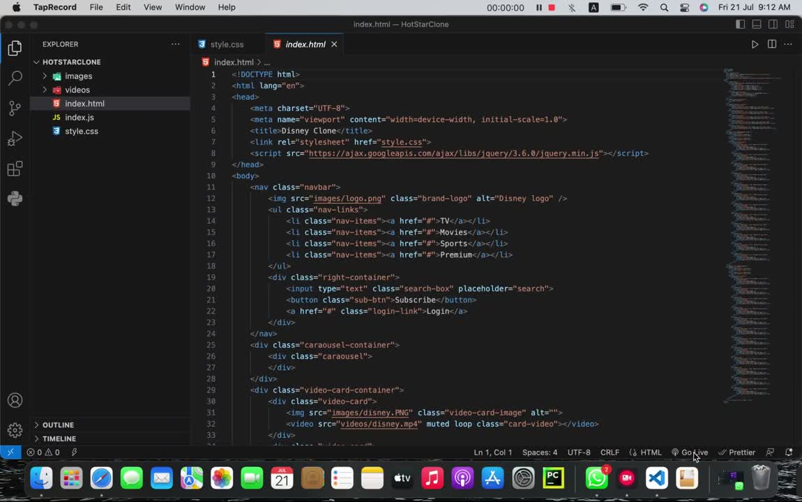 Pawan Kumar on LinkedIn: Clone of Disney+ Hotstar with HTML+CSS ... Pawan Kumar on LinkedIn: Clone of Disney+ Hotstar with HTML+CSS ...