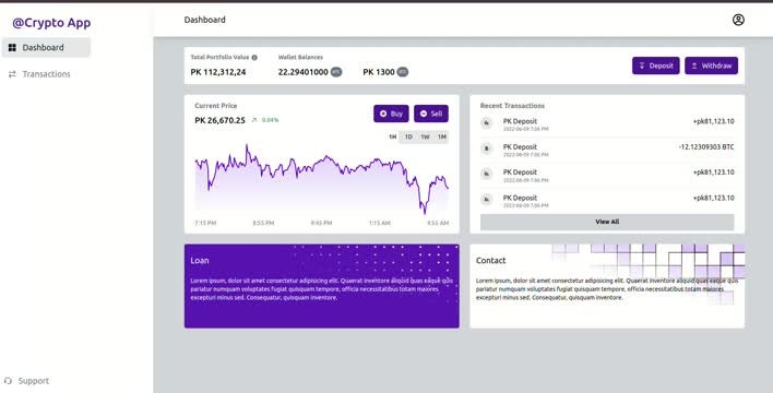 Muhammad Ammar on LinkedIn: Simple crypto app Muhammad Ammar on LinkedIn: Simple crypto app