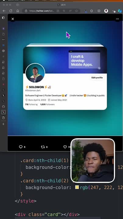 Dillion Megida on LinkedIn: #css #htmlcss Dillion Megida on LinkedIn: #css #htmlcss