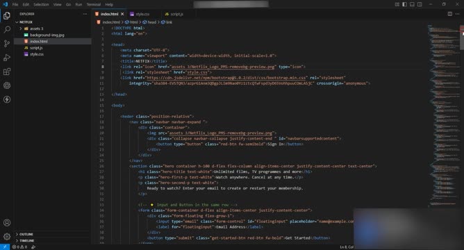 #coding #netflix #website #recreated #responsive #html #css #bootstrap ... #coding #netflix #website #recreated #responsive #html #css #bootstrap ...