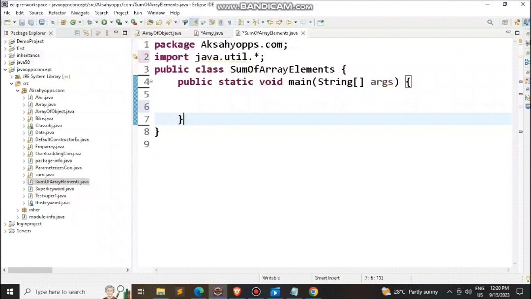 Learn about array programming with Java | Akshay Sarsamkar posted on ... Learn about array programming with Java | Akshay Sarsamkar posted on ...