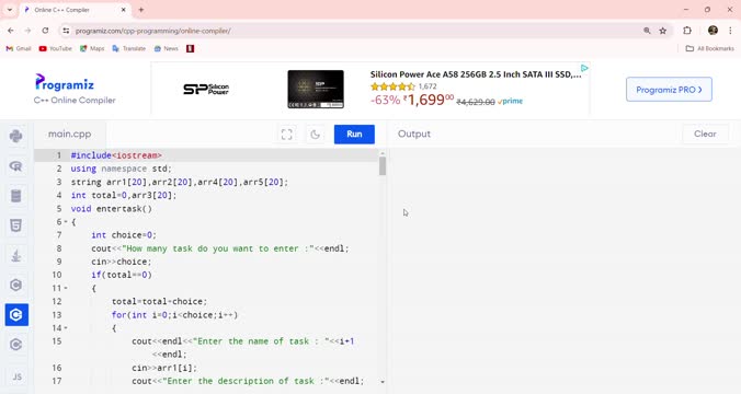 Ganesh Ghode on LinkedIn: #c #programming #internship #codsoft # ... Ganesh Ghode on LinkedIn: #c #programming #internship #codsoft # ...