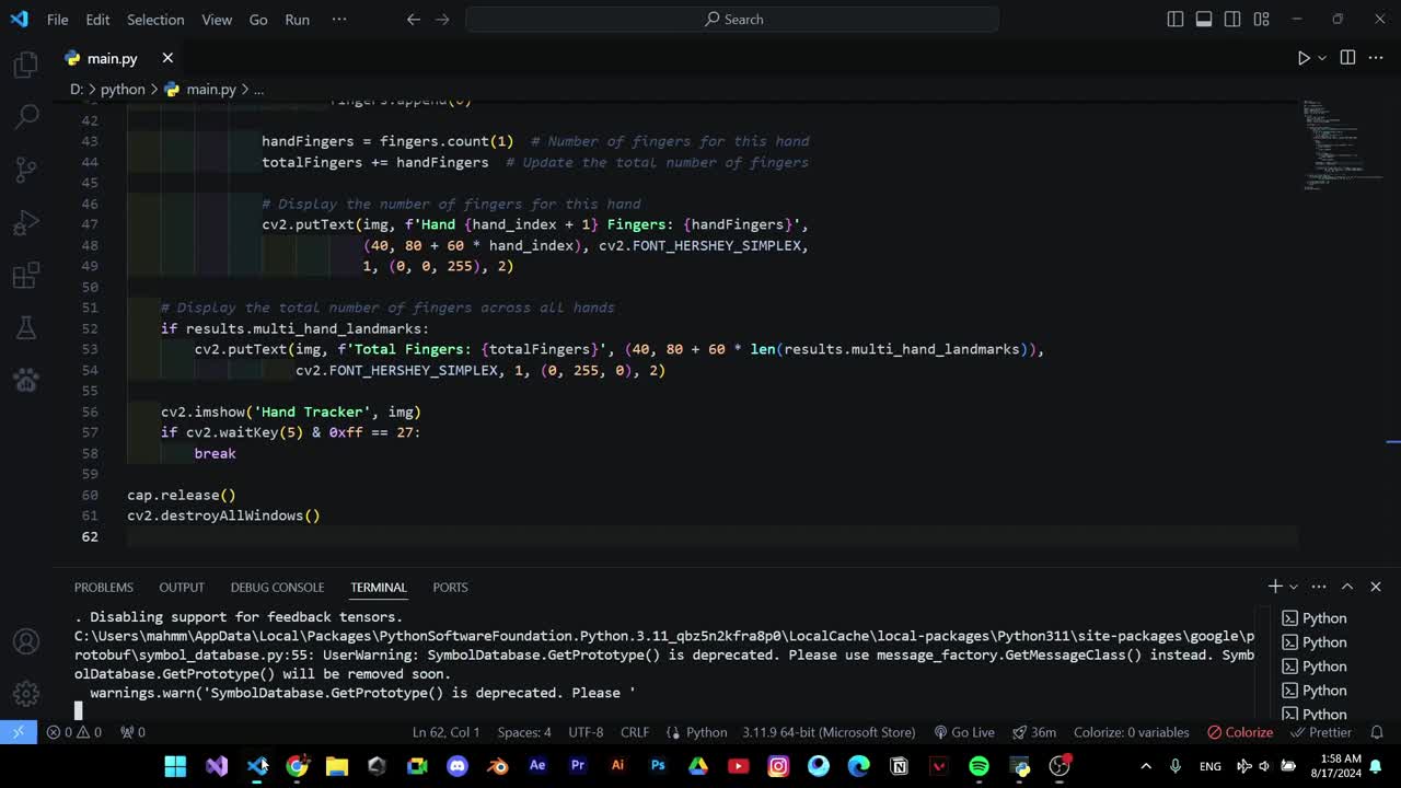 Mahmoud Mohamed Nayel on LinkedIn: #python #computervision #opencv # ... Mahmoud Mohamed Nayel on LinkedIn: #python #computervision #opencv # ...