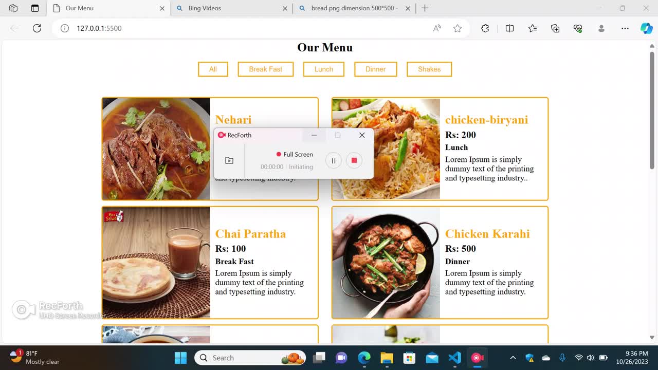 Launching my Food Menu app with JavaScript | Muhammad Saad posted on ... Launching my Food Menu app with JavaScript | Muhammad Saad posted on ...