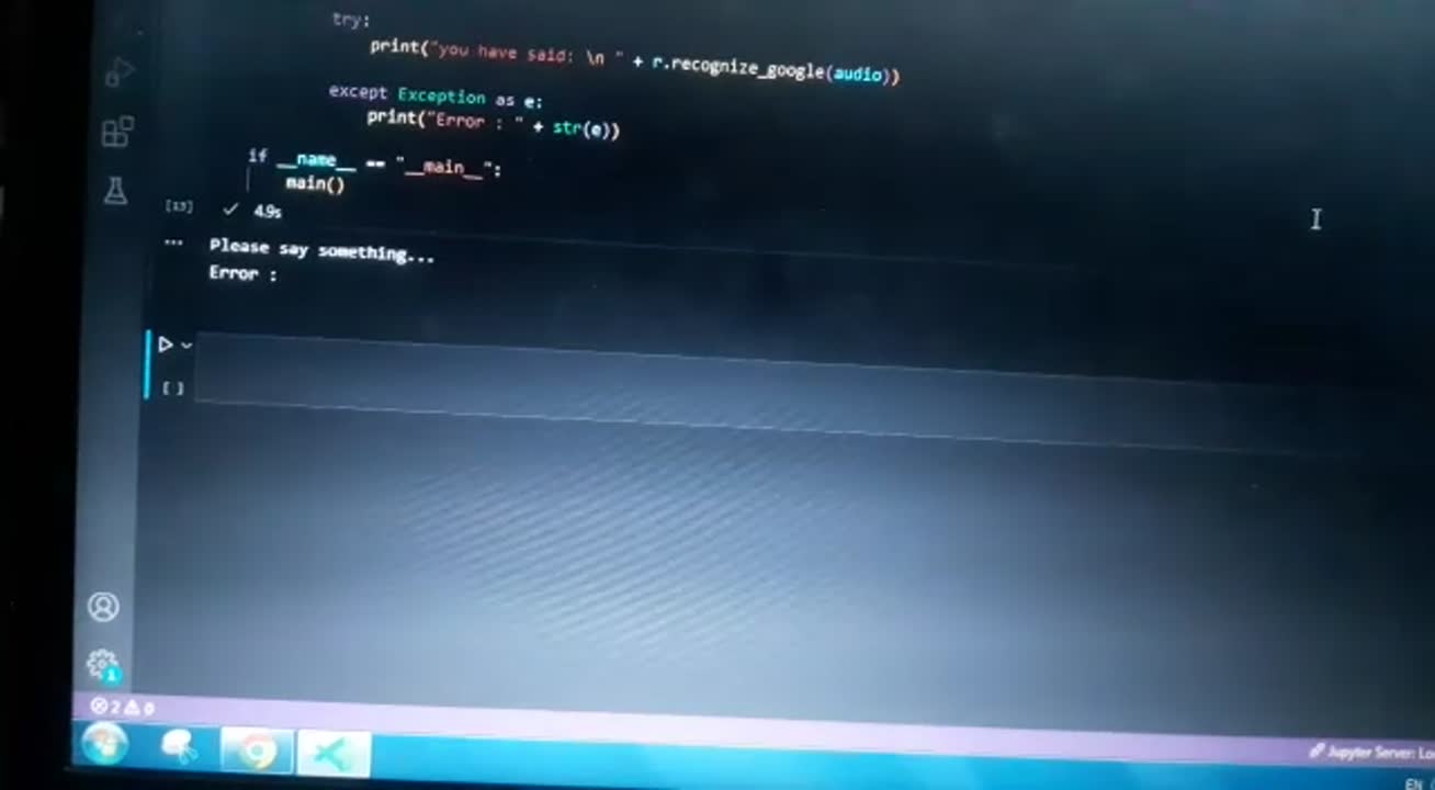 Saleh Salem on LinkedIn: simple speech recognition project with python Saleh Salem on LinkedIn: simple speech recognition project with python