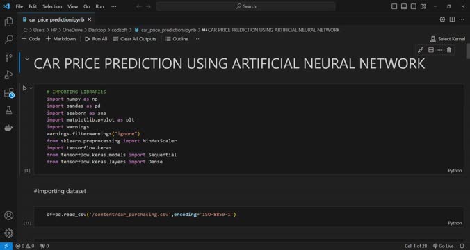 Premkumar SINGH on LinkedIn: car price prediction task CodSoft Premkumar SINGH on LinkedIn: car price prediction task CodSoft