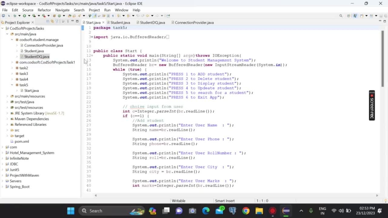 Manish Kumar Singh on LinkedIn: #codsoft #javaprogramming #oopsconcepts ... Manish Kumar Singh on LinkedIn: #codsoft #javaprogramming #oopsconcepts ...