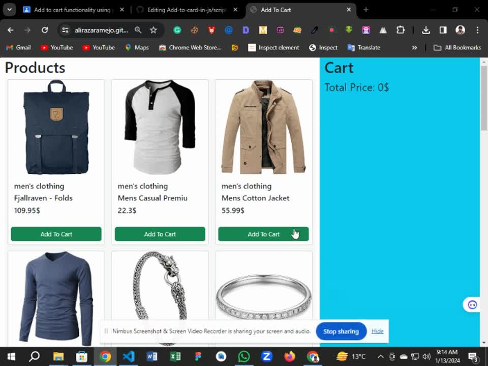 Ali Raza on LinkedIn: I Am Make Add To Card in HTML CSS and JavaScript ... Ali Raza on LinkedIn: I Am Make Add To Card in HTML CSS and JavaScript ...