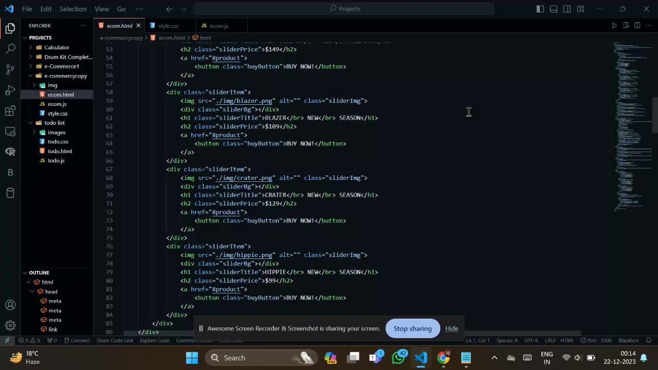 Finished InternPe project on responsive e-commerce | Vinay Deep posted ... Finished InternPe project on responsive e-commerce | Vinay Deep posted ...