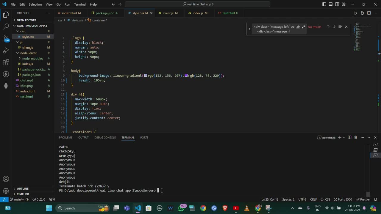 Debjit Dey on LinkedIn: #webdevelopment #javascript #realtimechat # ... Debjit Dey on LinkedIn: #webdevelopment #javascript #realtimechat # ...