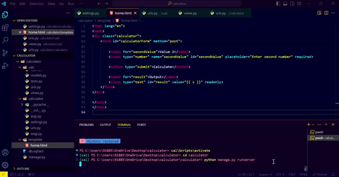 Mohit Tiwari on LinkedIn: #django #webdevelopment #python #calculator # ... Mohit Tiwari on LinkedIn: #django #webdevelopment #python #calculator # ...