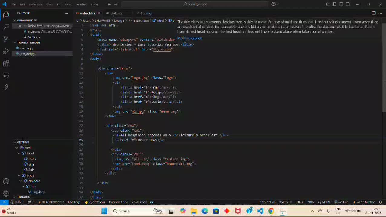 Design Web Page by using HTML and CSS language | Sharvari Puranik Design Web Page by using HTML and CSS language | Sharvari Puranik