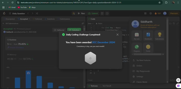 Siddharth Kumar on LinkedIn: #leetcode #problemsolving #codingjourney # ... Siddharth Kumar on LinkedIn: #leetcode #problemsolving #codingjourney # ...