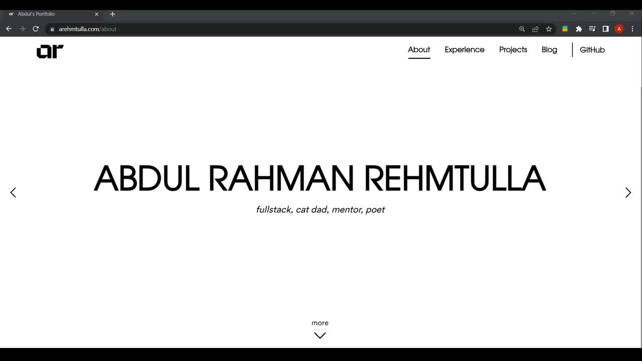 Abdul Rahman Rehmtulla on LinkedIn: #webdev #design #nextjs Abdul Rahman Rehmtulla on LinkedIn: #webdev #design #nextjs