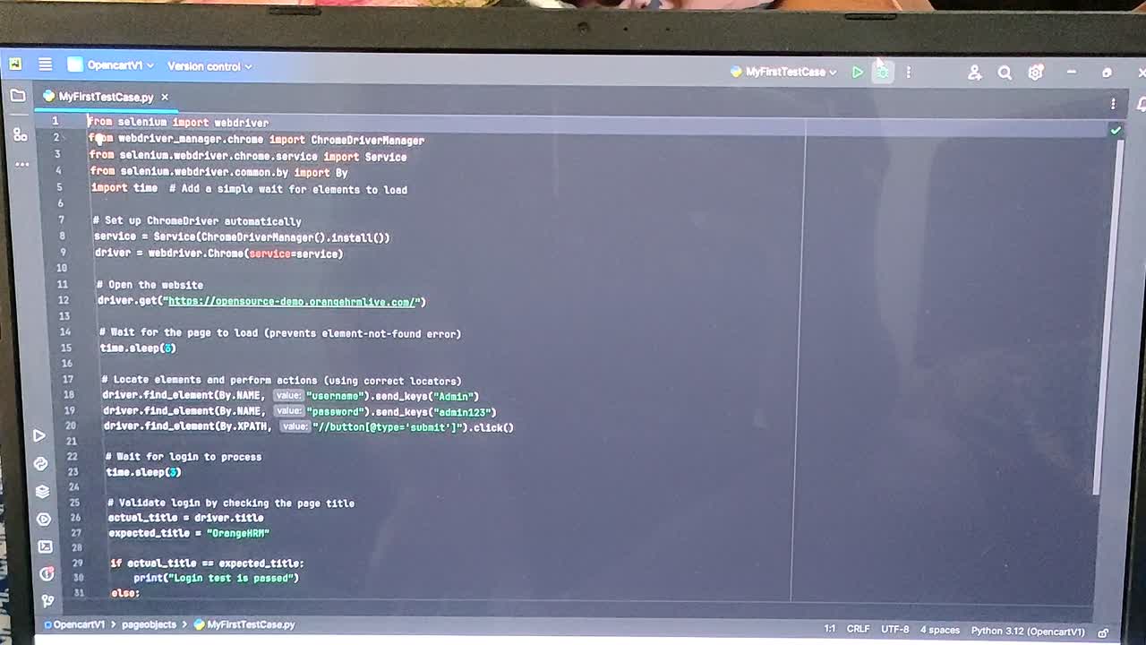 #selenium #automationtesting #python #qa #softwaretesting | Santosh Jha #selenium #automationtesting #python #qa #softwaretesting | Santosh Jha