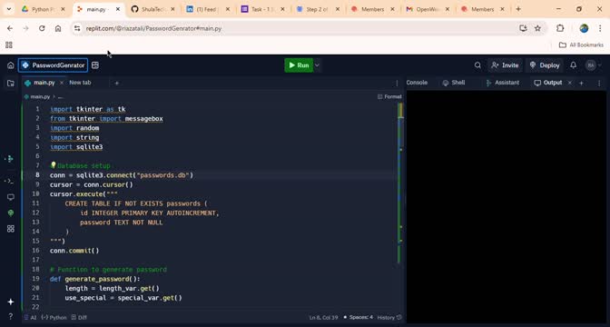 #python #tkinter #passwordgenerator #programming #100daysofcode ... #python #tkinter #passwordgenerator #programming #100daysofcode ...
